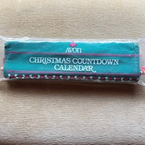 Avon | Holiday | Rare New Old Stock Vintage 987 Christmas Countdown ...